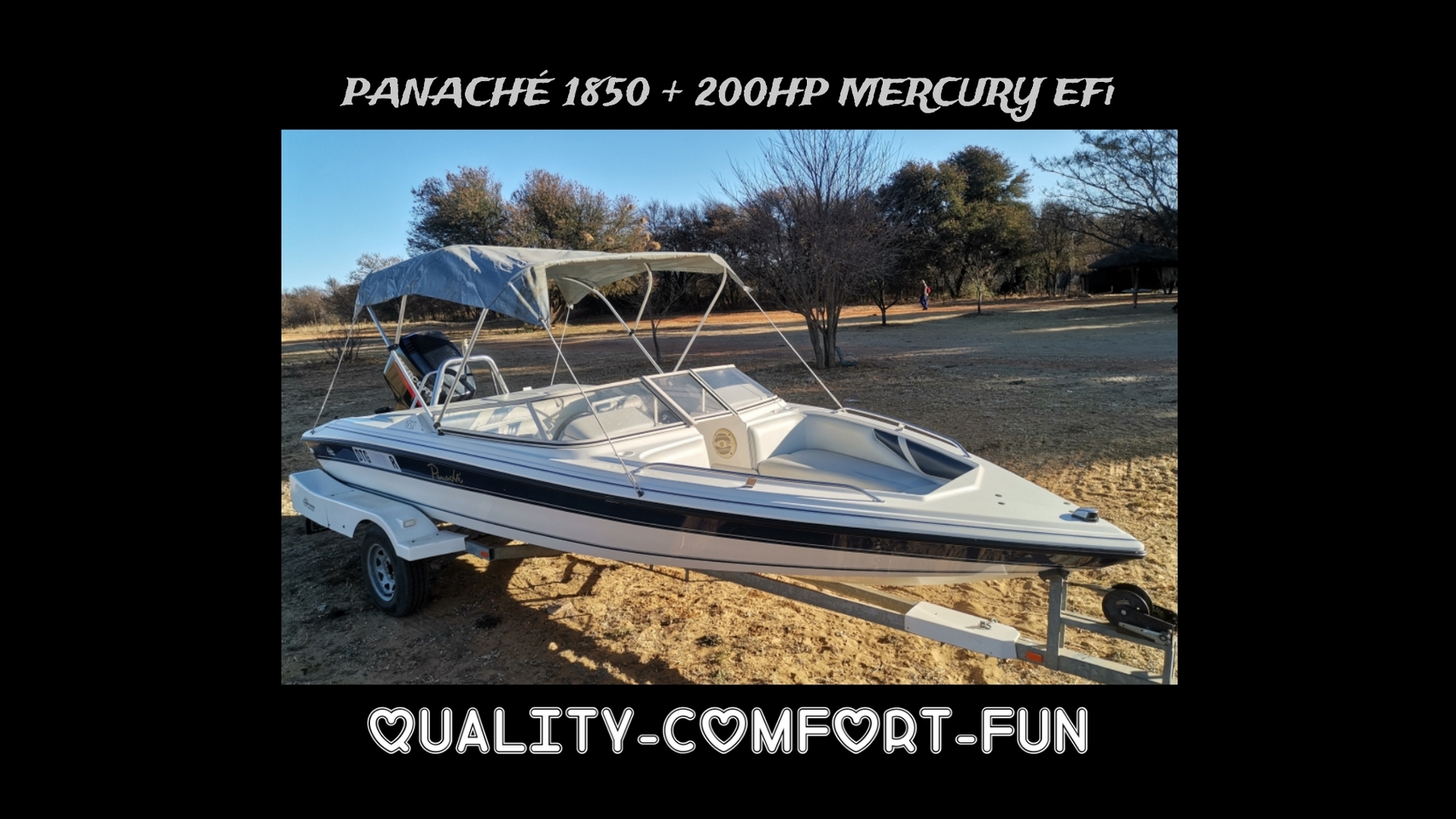 Panache 1850 with 200Hp Mercury EFi - Very clean - Boatsonline